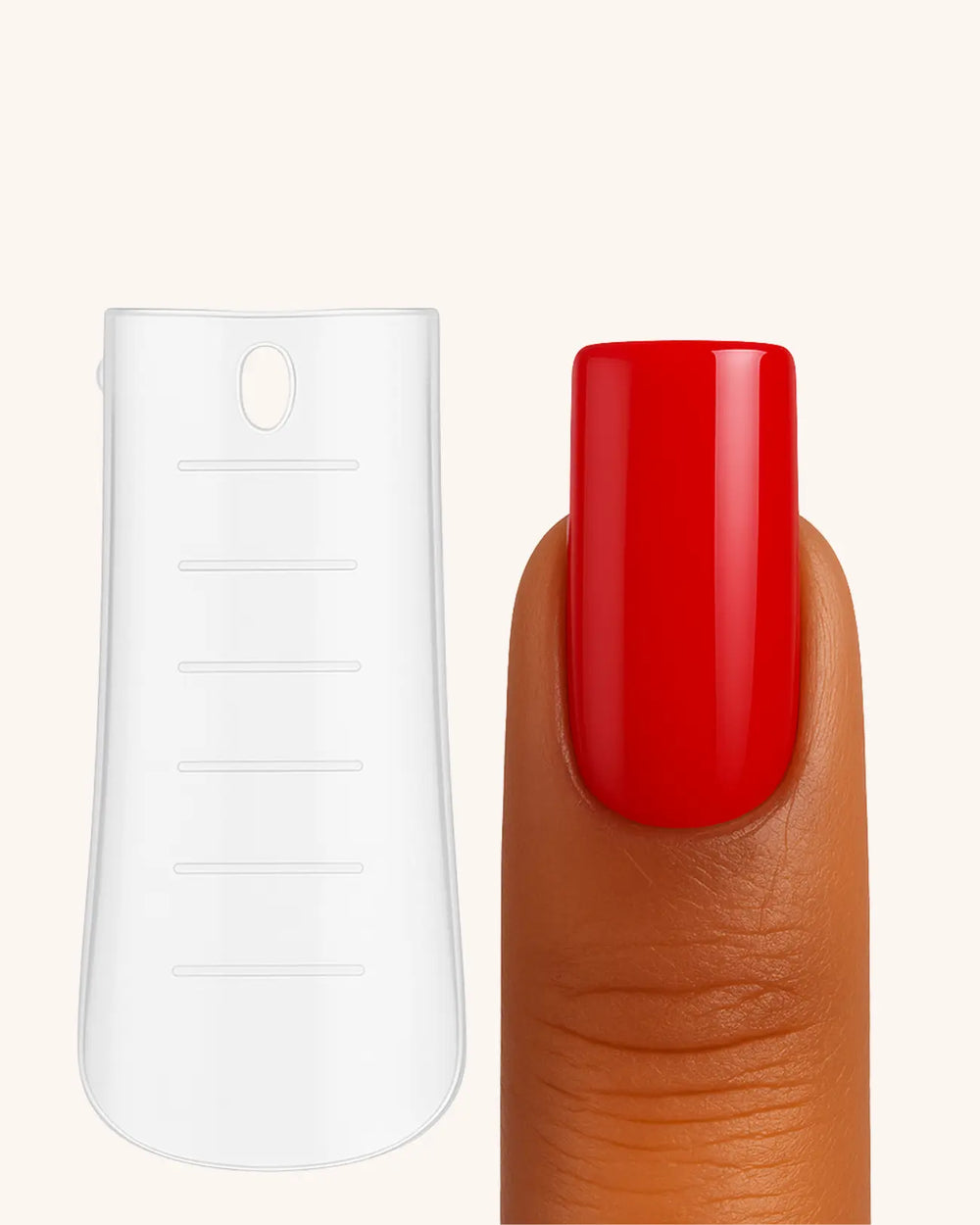 Dual Form Nail Tips | Square (120 pieces) | Glamnailsprofessional
