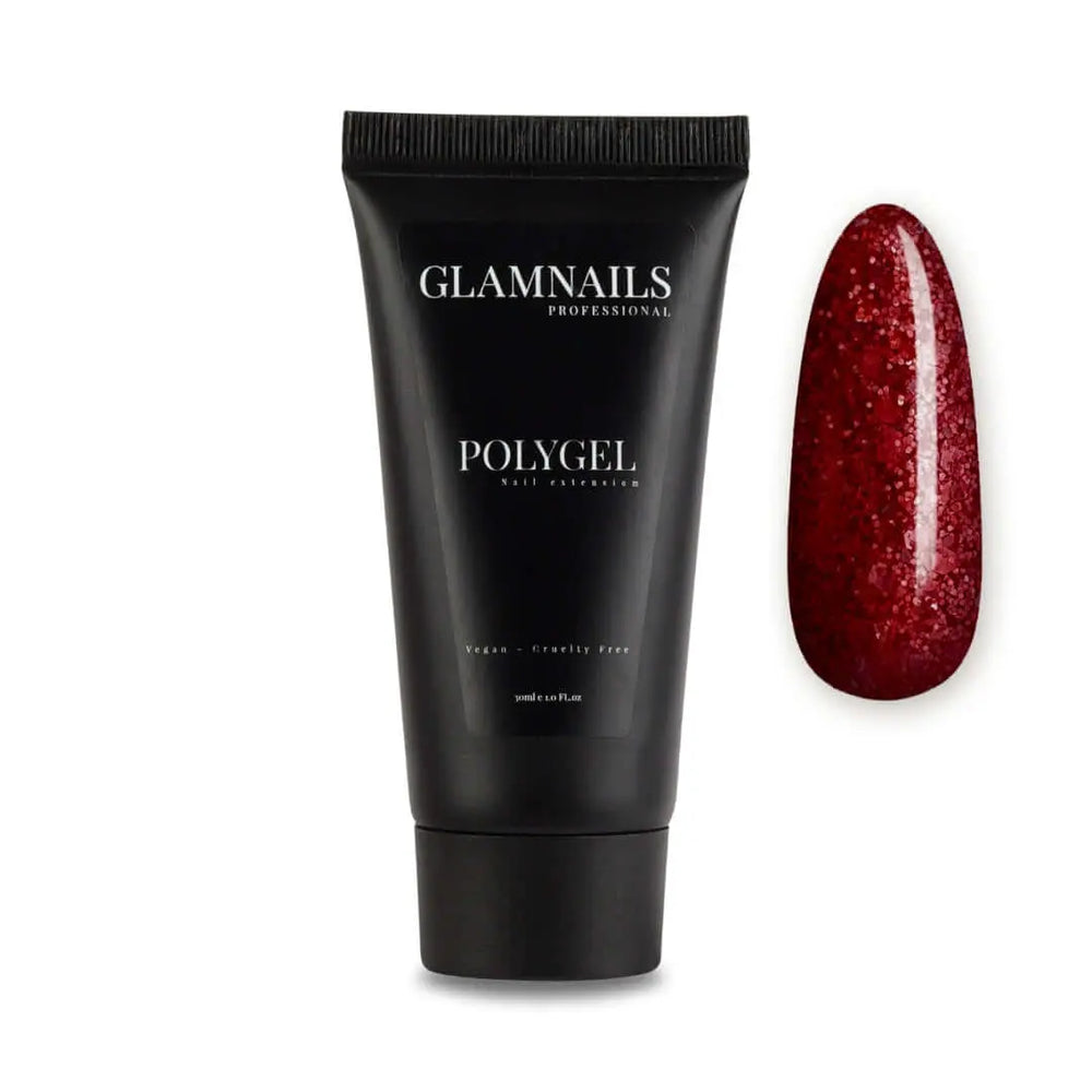 Polygel Ruby Gleam | Glamnailsprofessional